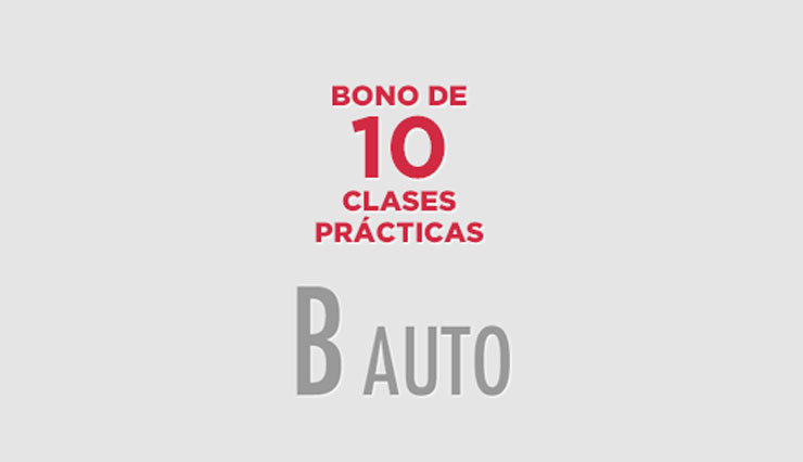 Bono 10 Clases Prácticas Permiso B Coches AutomÁticos Autoescuela